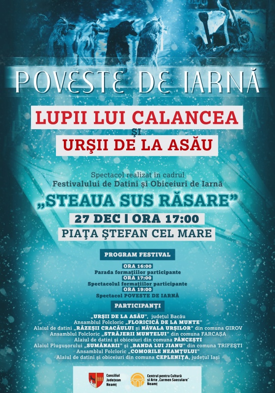 „Lupii lui Calancea” revin la Piatra Neamț pentru Festivalul de datini ...