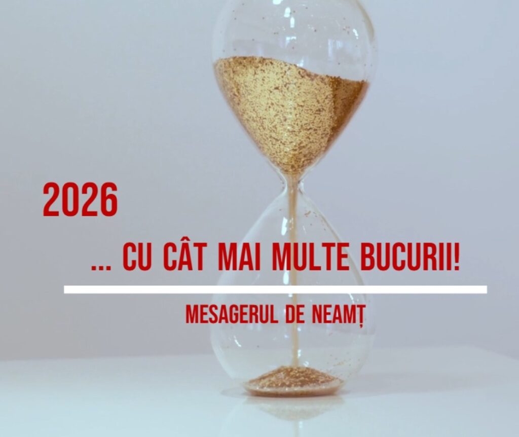 Cât mai multe bucurii în 2026 din partea noastră!
